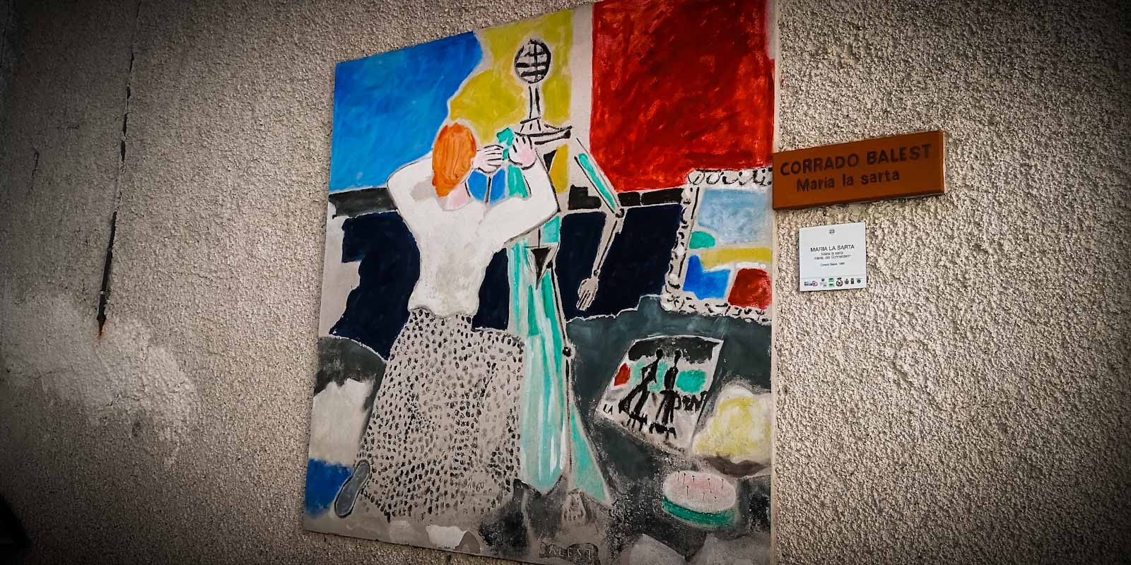 023. MARIA SARTA - Cibiana di Cadore, Il paese dei Murales nel cuore ...